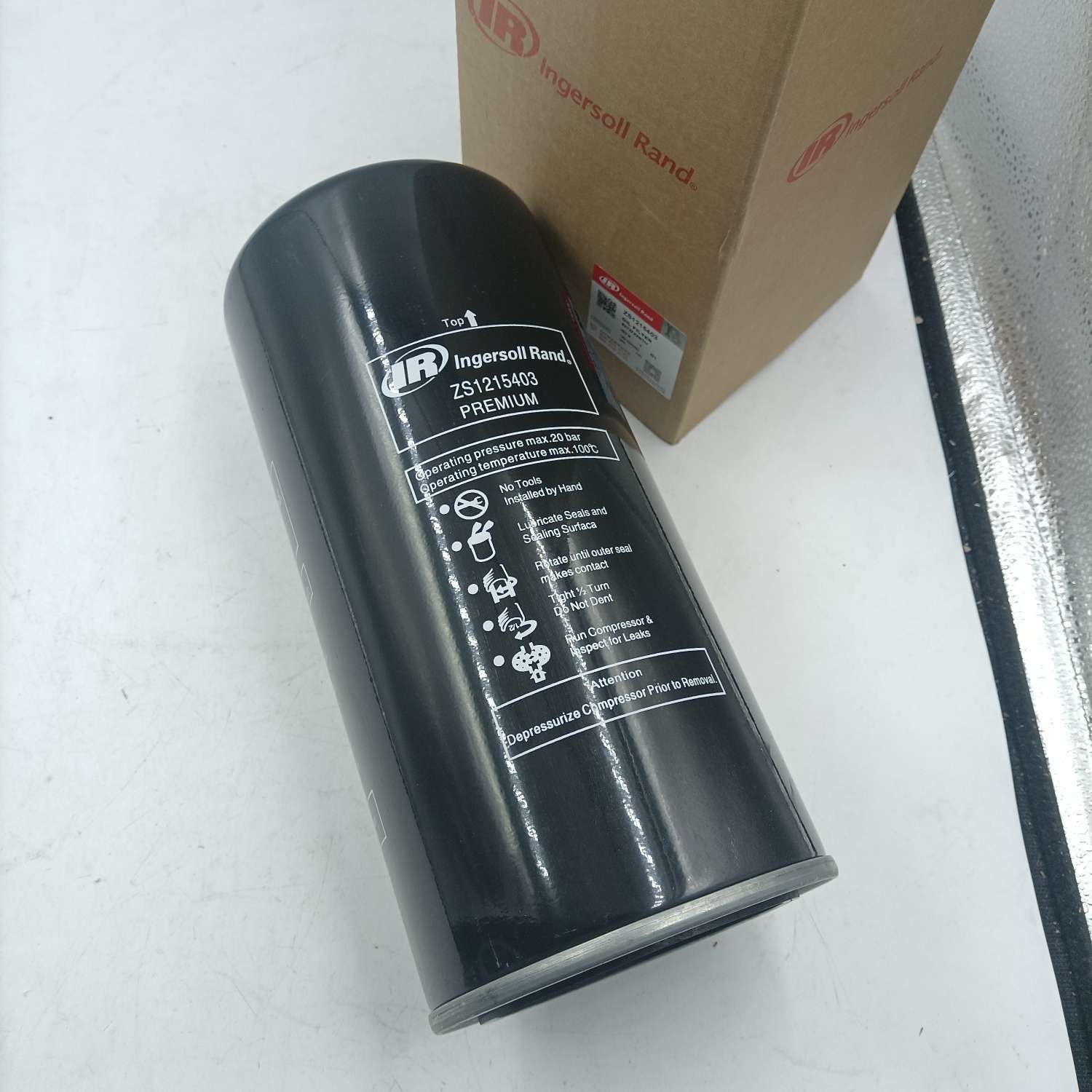ZS1215403 Oil Filter Essential Replacement for Ingersoll-Rand Compressor