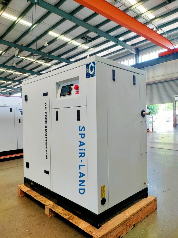 Space-Saving Electric Air Compressor 100% Oil-Free Perfect for Applications
