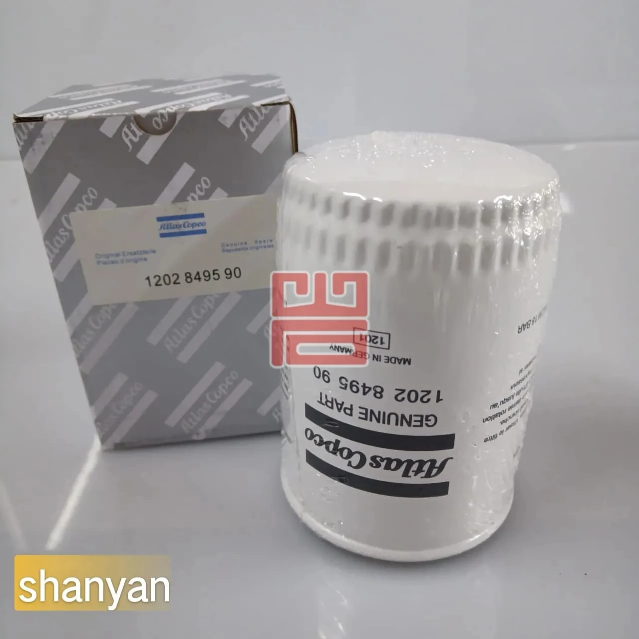 Atlas Air Compressor Oil Filter 1202849590 1202849500 High Capacity