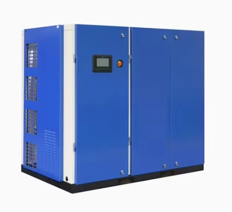 11KW Stationary Vortex Screw Air Compressor Oil-Free Machine 380V AC ...