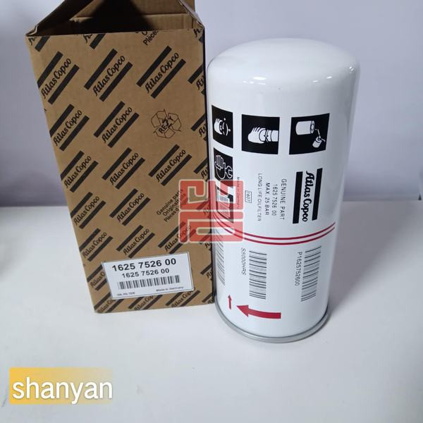 For Atlas Copco Oil Filter 1625752600 OEM Quality Air Compressor Parts
